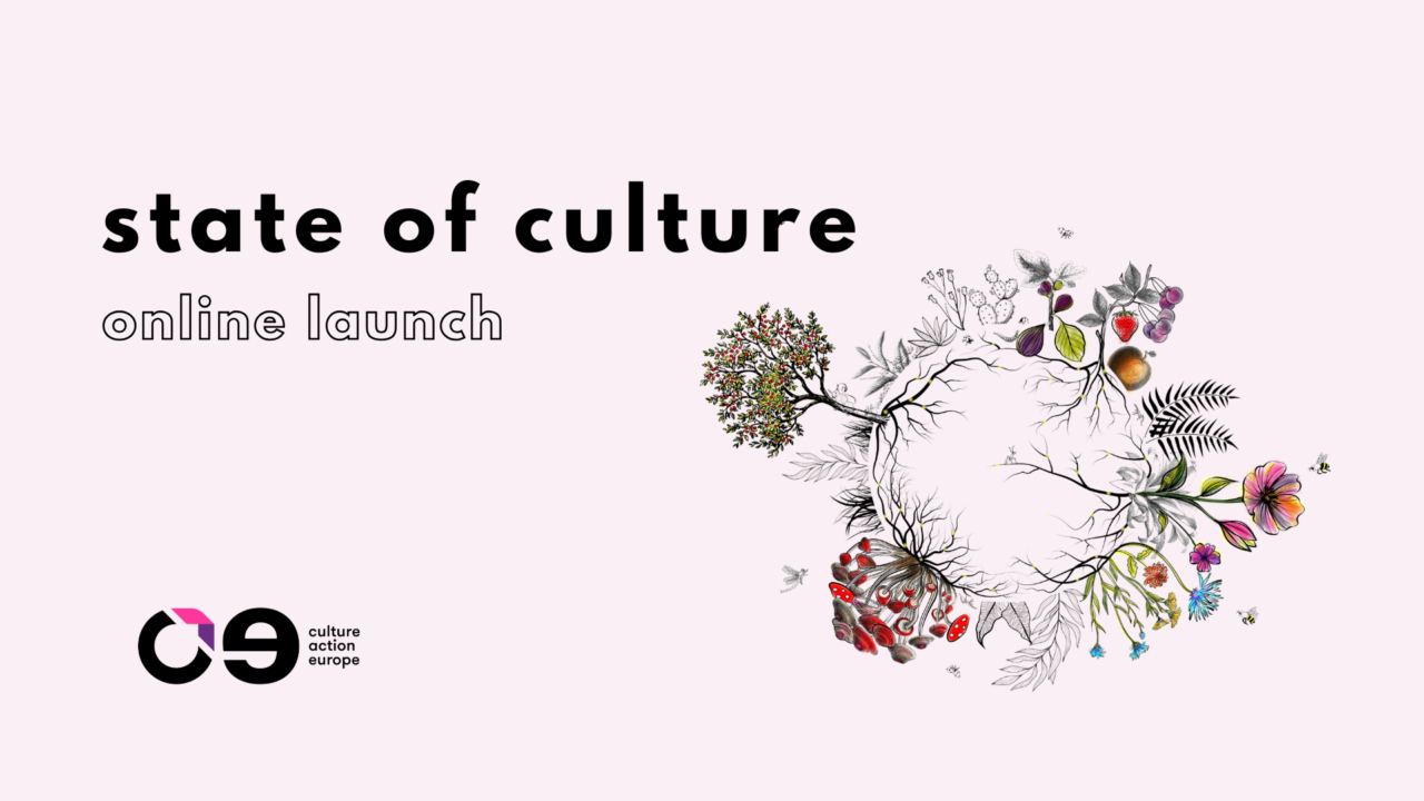 State of Culture Launch – Culture Action Europe